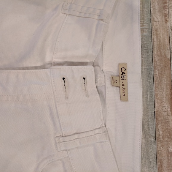 CAbi | Jeans | Cabi White Jeans | Poshmark
